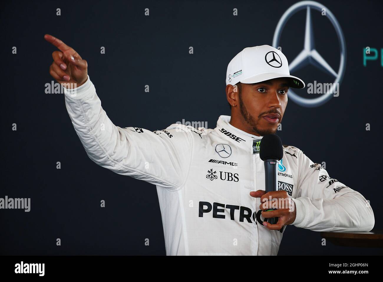 Lewis Hamilton (GBR) Mercedes AMG F1. 23.02.2017. Mercedes AMG F1 W08 ...
