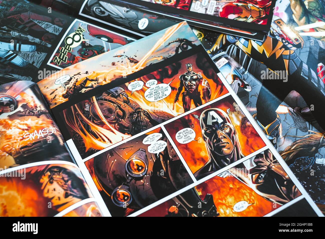 Comic Book Page Wallpaper