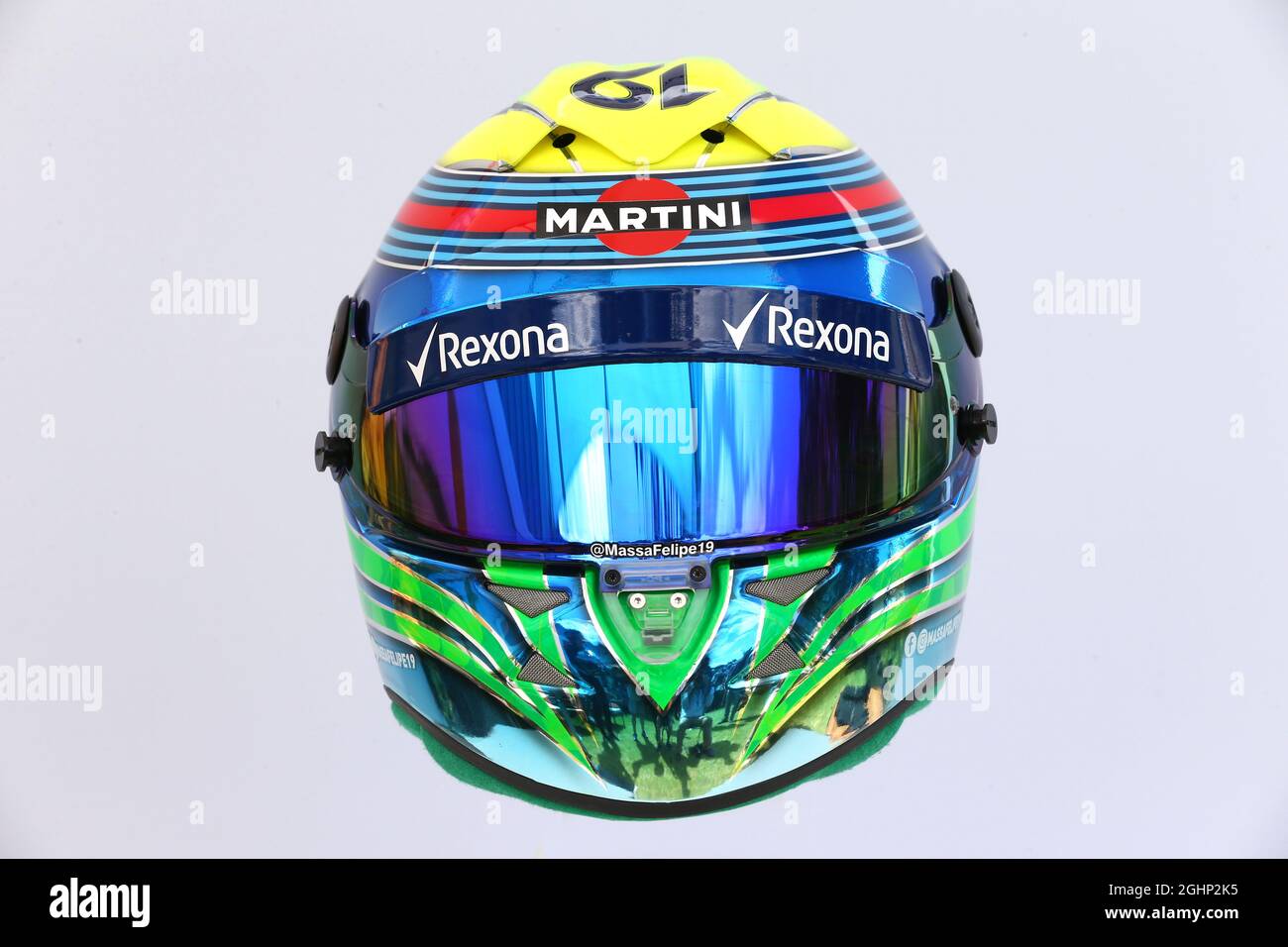 The helmet of felipe massa hi-res stock photography and images - Alamy