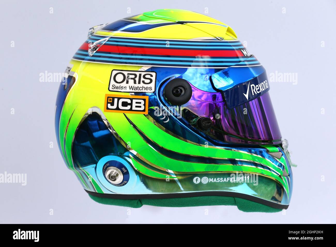 The helmet of Felipe Massa (BRA) Williams. 23.03.2017. Formula 1 World ...