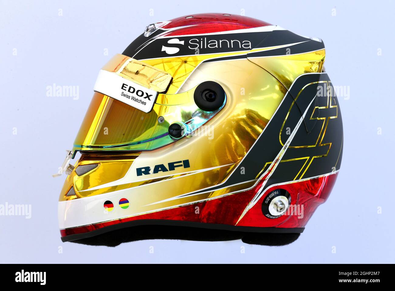 The helmet of pascal wehrlein hi-res stock photography and images - Alamy