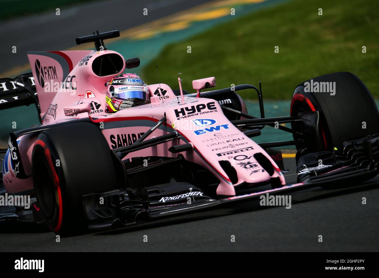 Sergio perez formula 1 australia hi-res stock photography and images ...