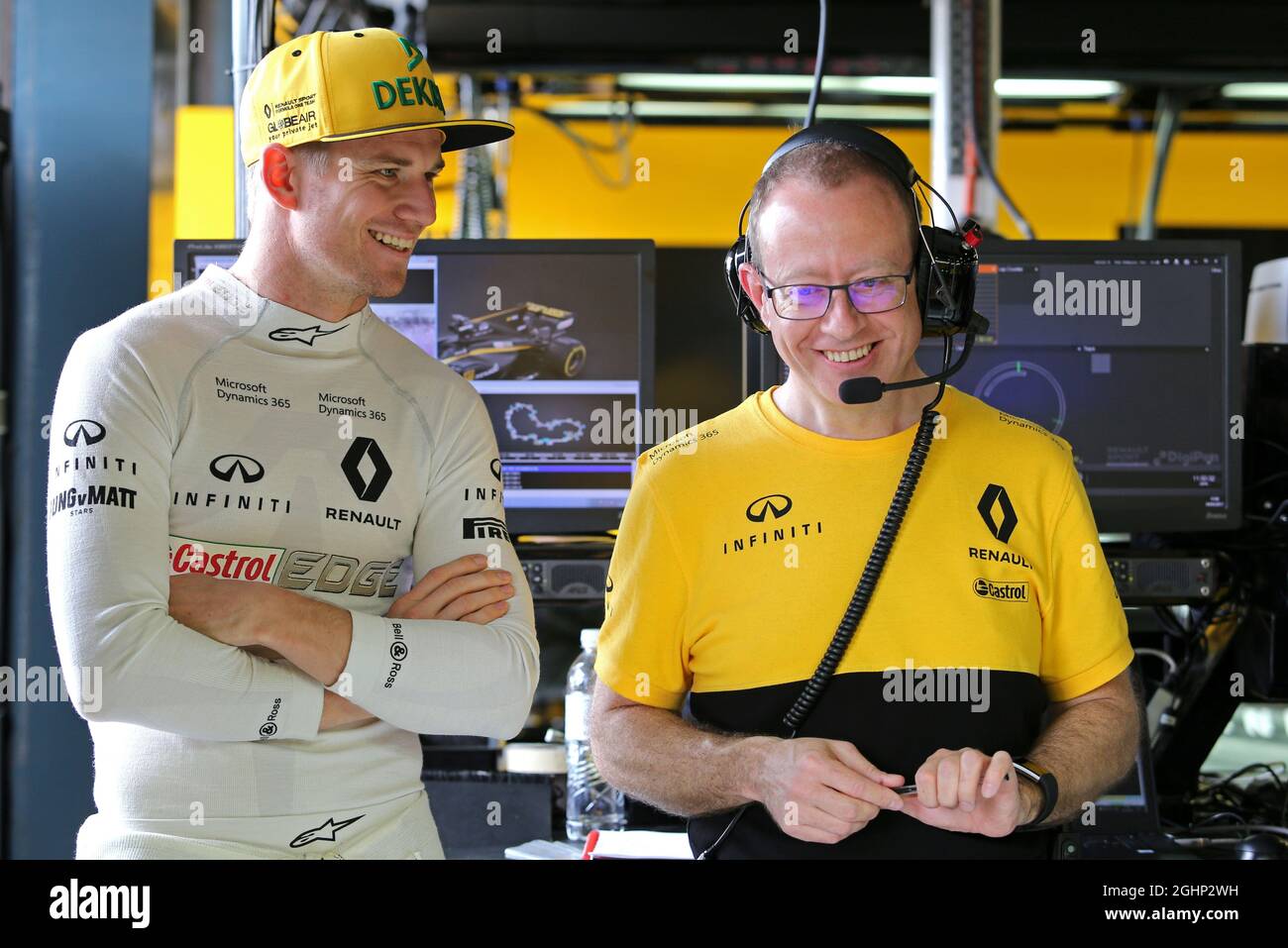 Renault formula 1 team engineer hi-res stock photography and images - Alamy