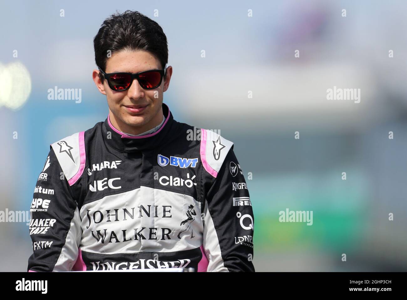 Esteban ocon melbourne drivers parade hi-res stock photography and images - Alamy