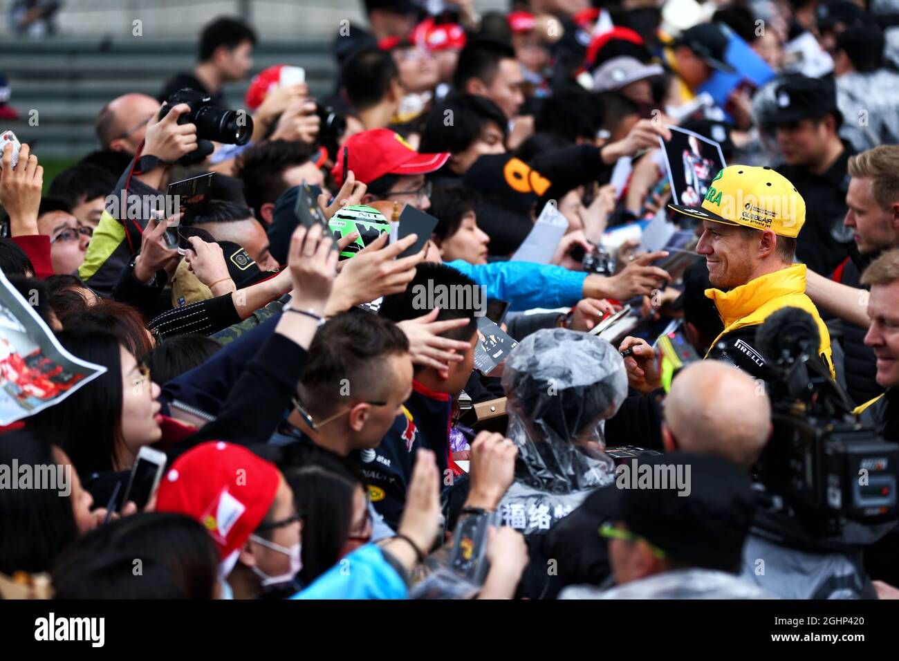 Renault sport f1 team fans banner hi-res stock photography and images ...