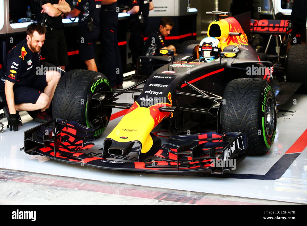 Red bull racing rb13 daniel ricciardo hi-res stock photography and ...