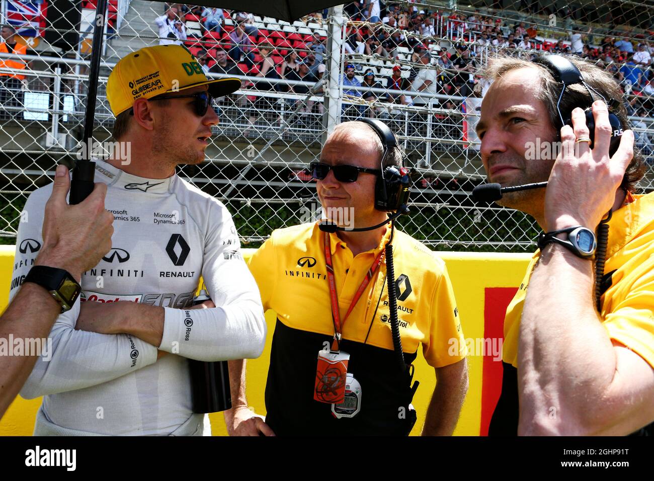 Renault f1 team chief race engineer mark slade hi-res stock photography ...