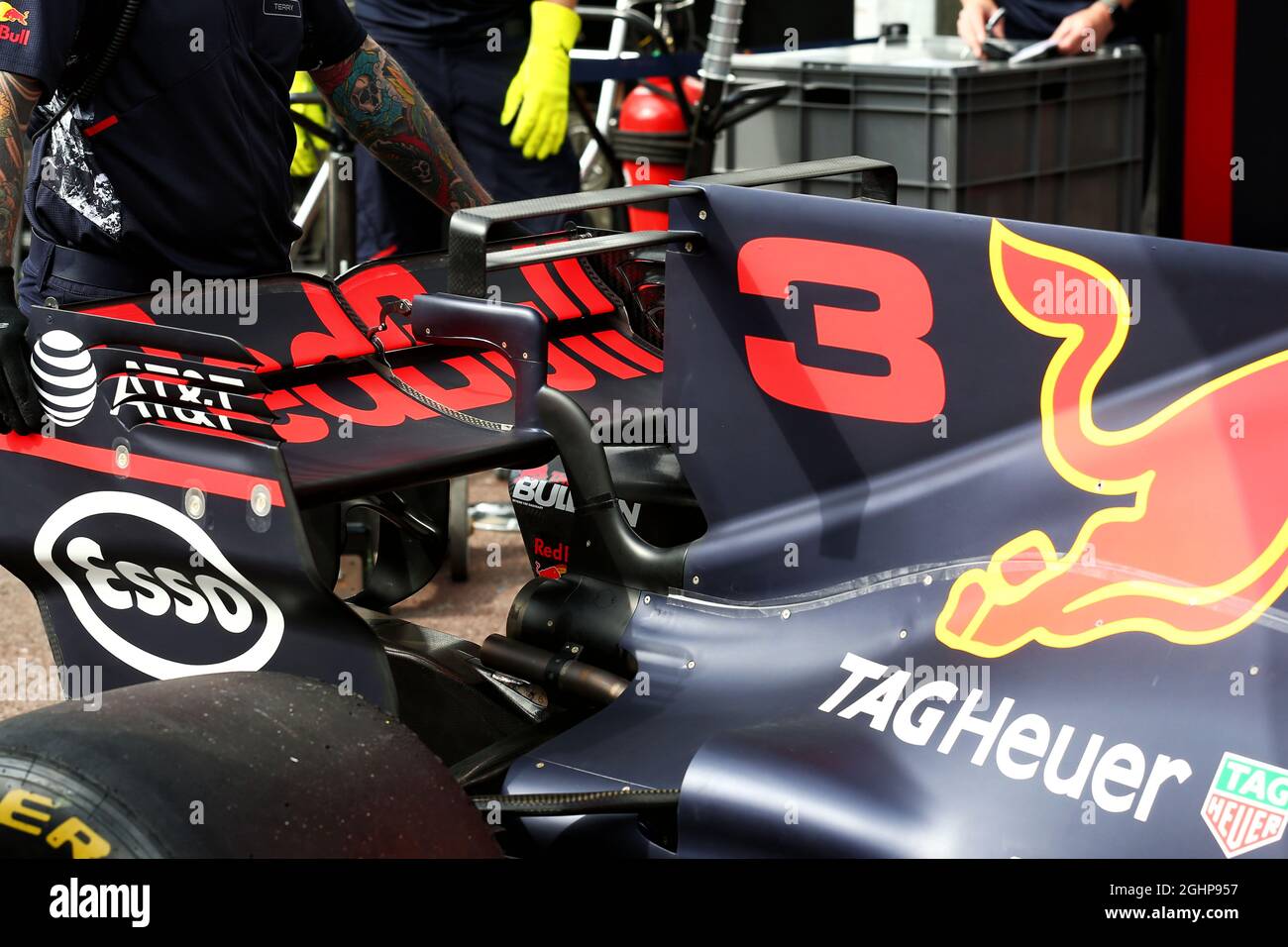 T-Wing on the Red Bull Racing RB13. 25.05.2017. Formula 1 World ...