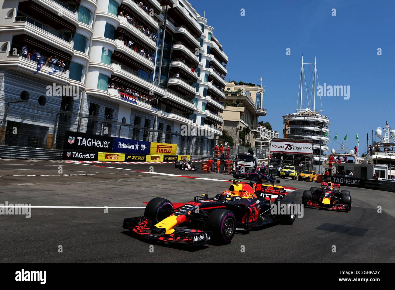 Max Verstappen (NLD) Red Bull Racing RB13. 28.05.2017. Formula 1 World ...