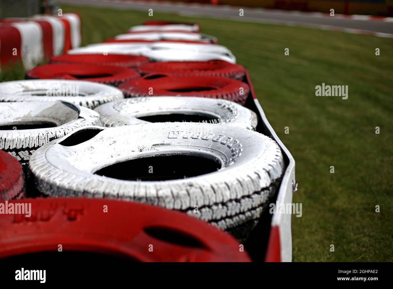 Circuit atmosphere tyre barrier hi-res stock photography and images - Alamy