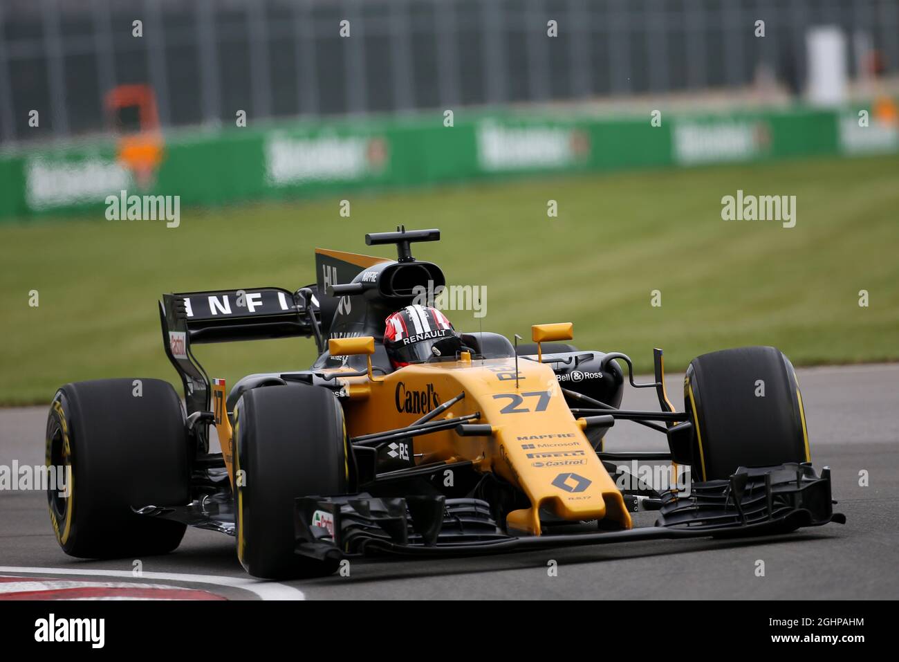 Nico Hulkenberg (GER) Renault Sport F1 Team RS17. 09.06.2017. Formula 1 World Championship, Rd 7 ...