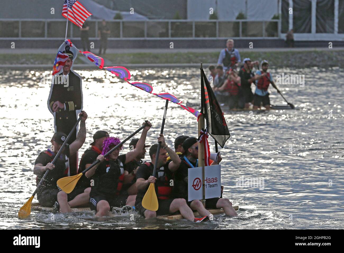 Haas f1 team at formula one raft race hi-res stock photography and ...