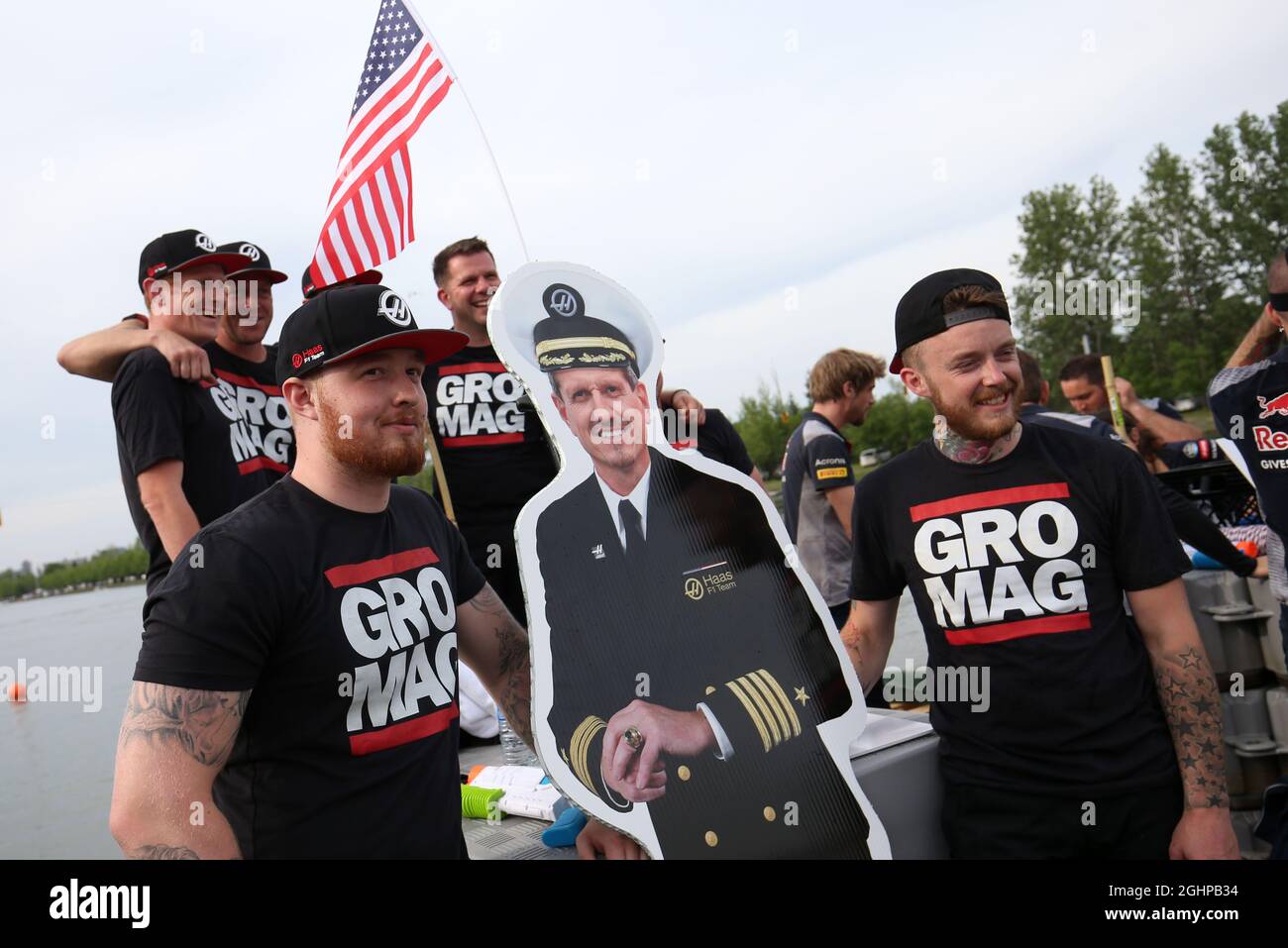 Haas f1 team at formula one raft race hi-res stock photography and ...