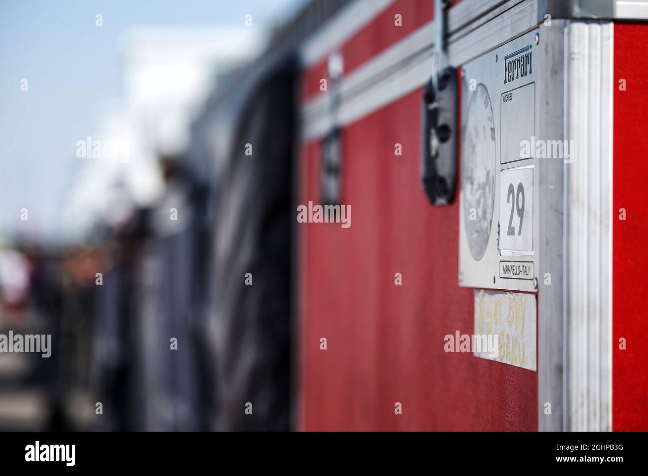 Ferrari freight. 11.06.2017. Formula 1 World Championship, Rd 7 ...