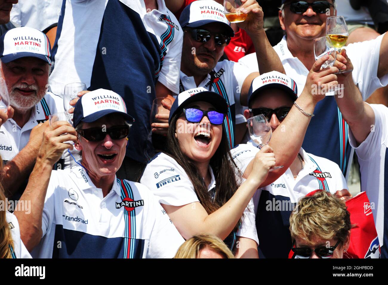Williams fans in the grandstand. 11.06.2017. Formula 1 World ...