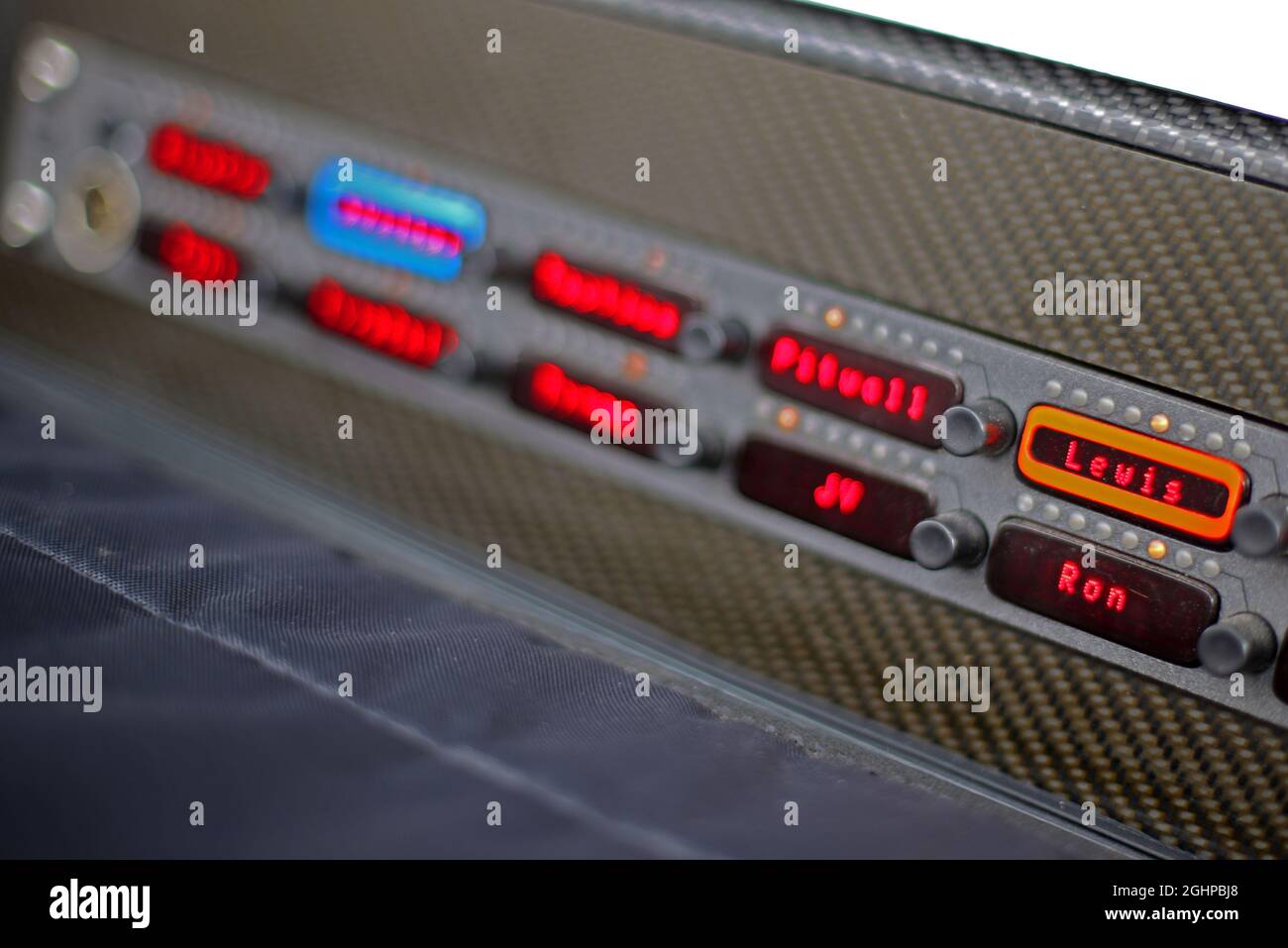 Pit gantry radio system for Mercedes AMG F1. 22.06.2017. Formula 1 ...
