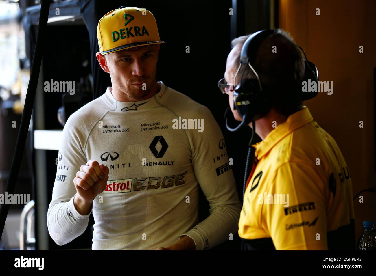 Renault formula 1 team engineer hi-res stock photography and images - Alamy