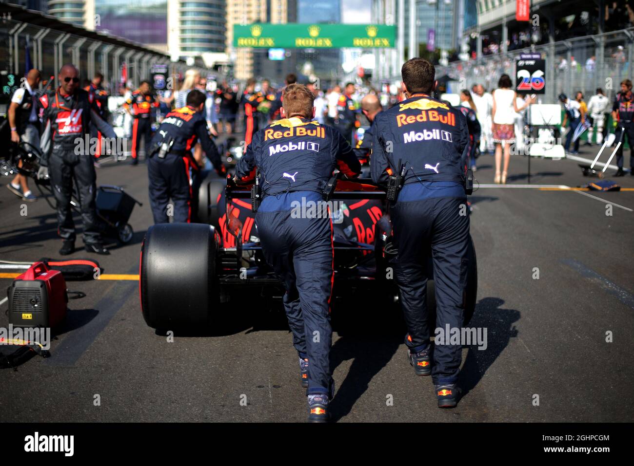 Red Bull Racing RB13 on the grid. 25.06.2017. Formula 1 World ...