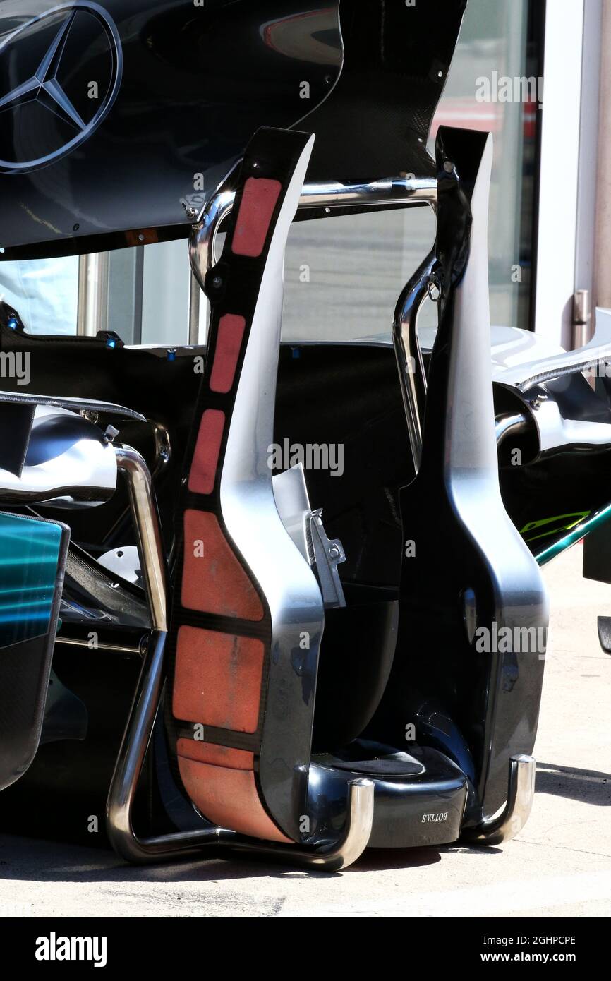 Mercedes amg f1 w08 cockpit detail hi-res stock photography and images ...