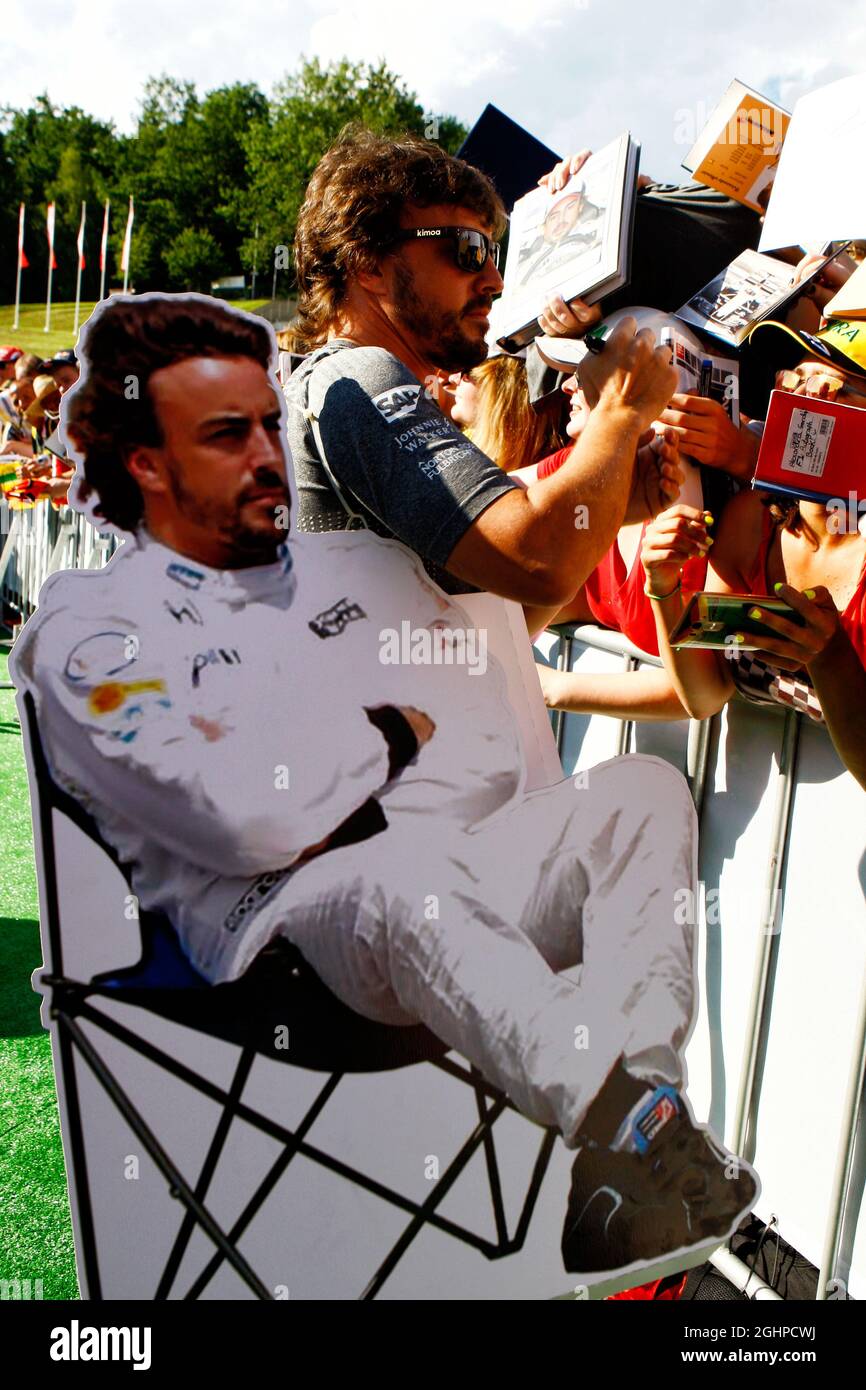 Mclaren a cardboard cutout of himself hi-res stock photography and ...