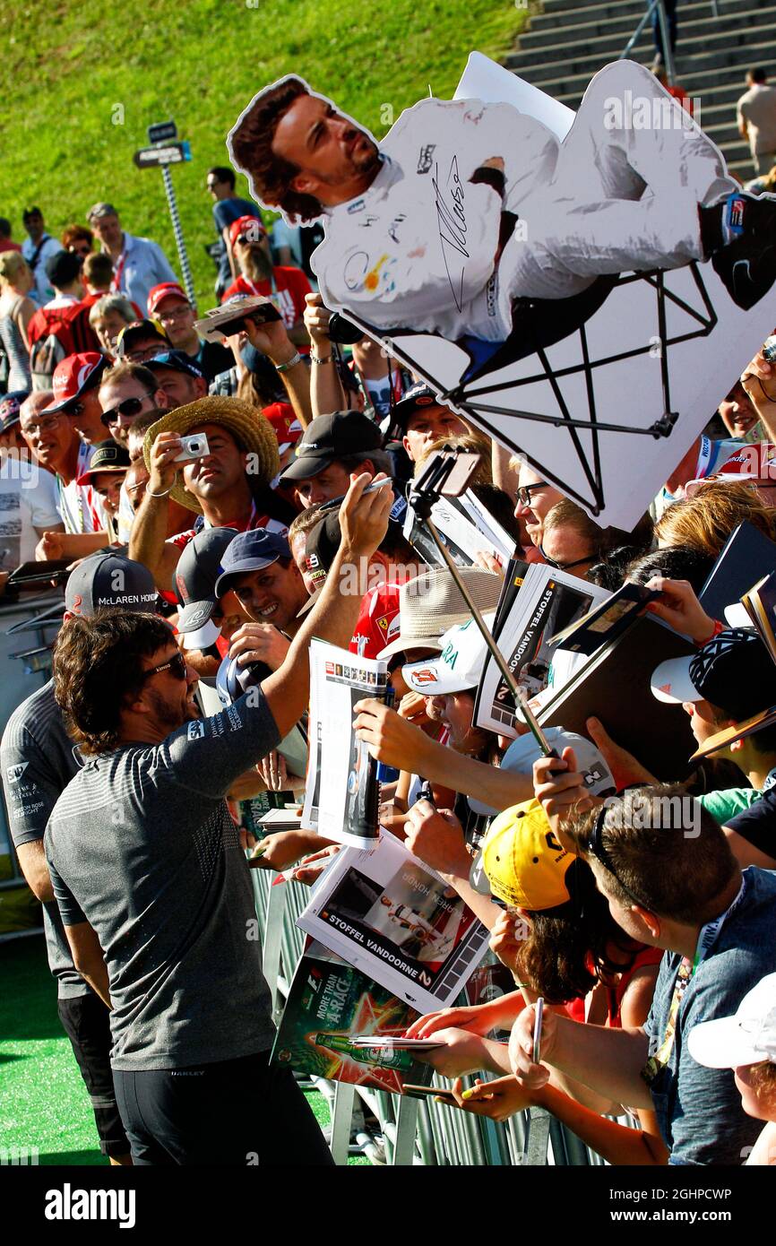 Mclaren a cardboard cutout of himself hi-res stock photography and ...