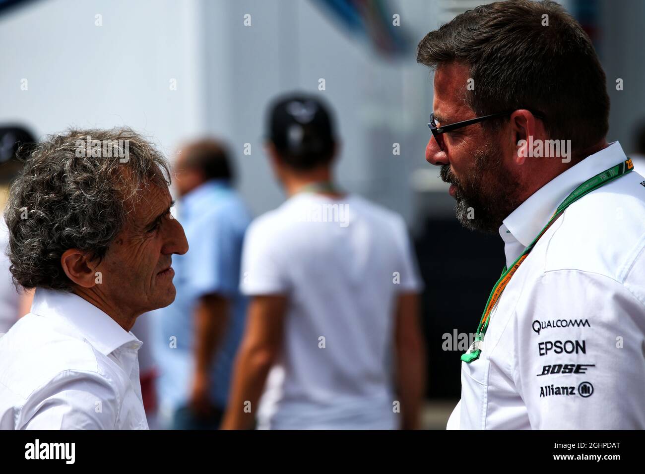 Renault sport f1 team special advisor gwen lagrue hi-res stock ...