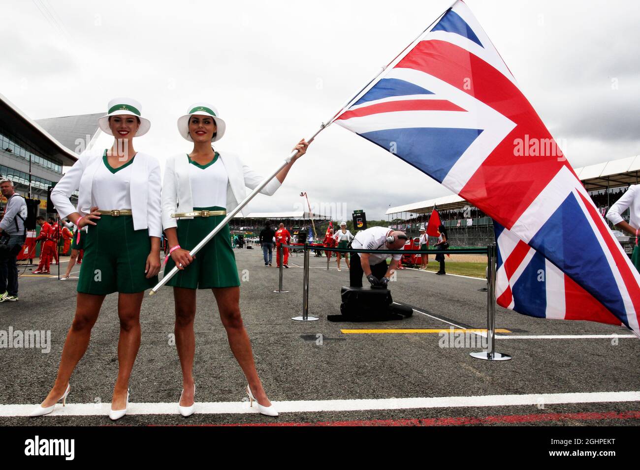 British grand prix silverstone girls hi-res stock photography and ...