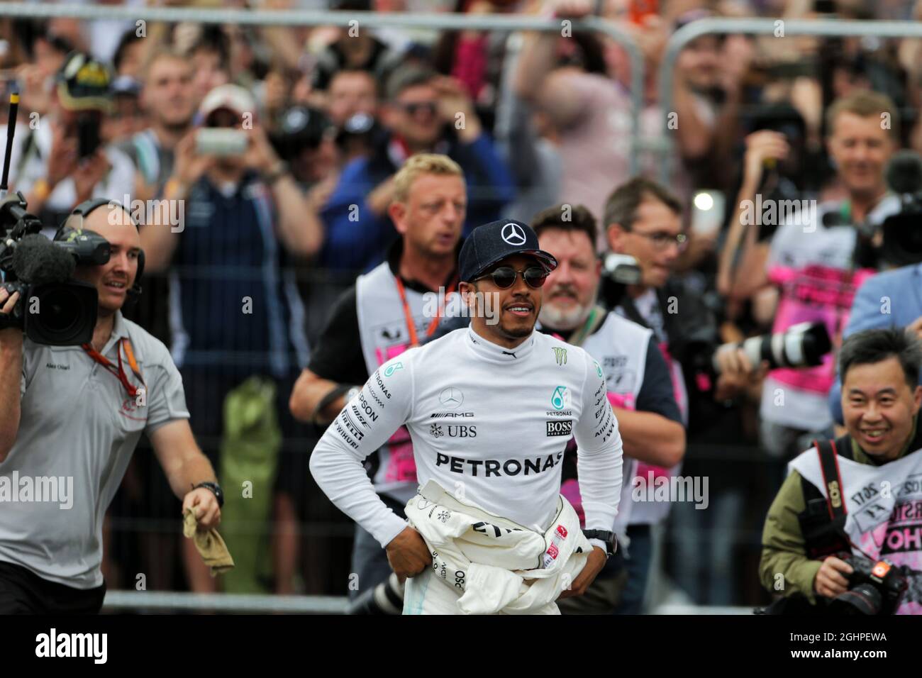 Race winner Lewis Hamilton (GBR) Mercedes AMG F1. 16.07.2017. Formula 1 ...