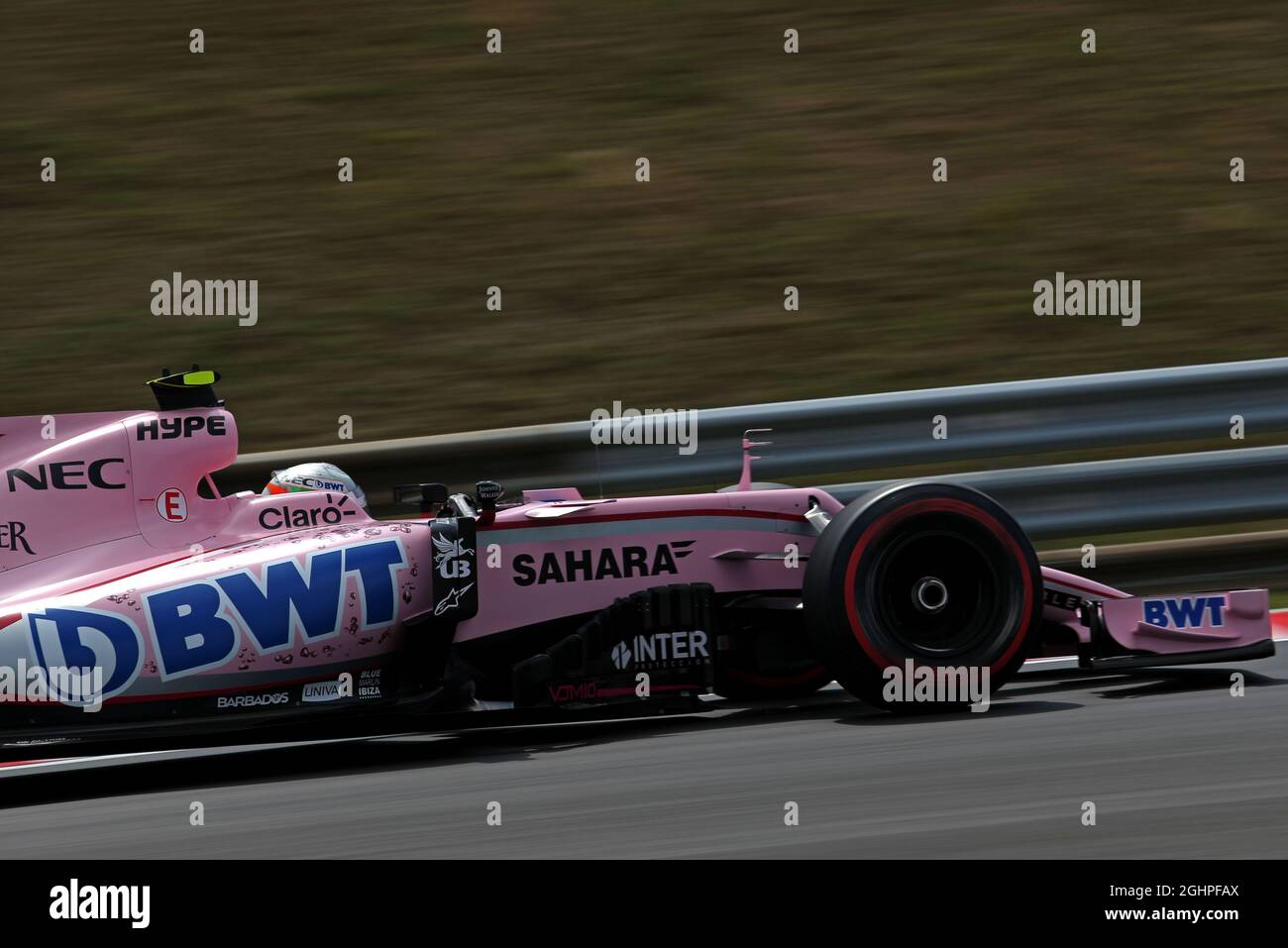 Alfonso Celis Jr (MEX) Sahara Force India F1 VJM10 Development Driver ...