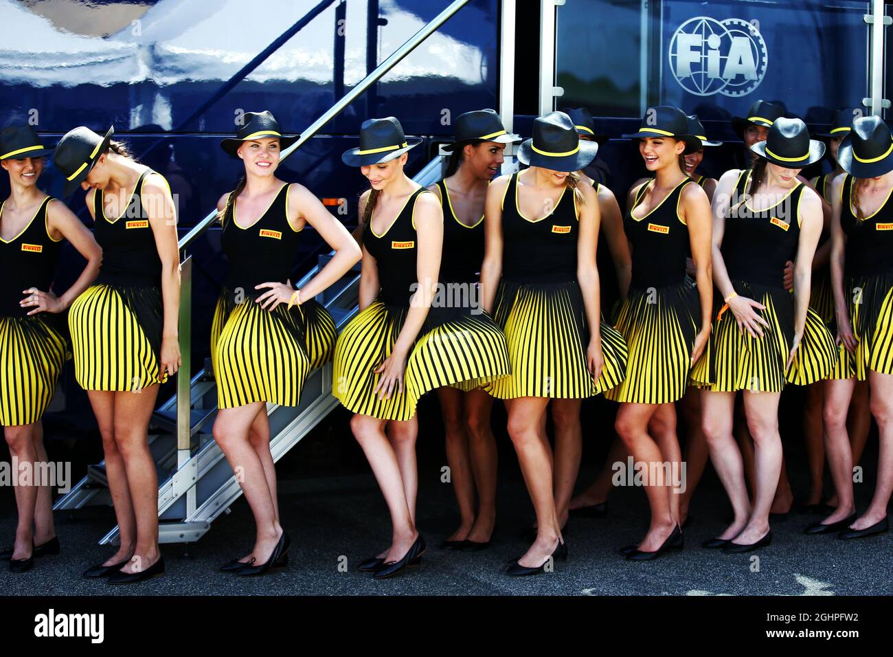 Grid girls. 30.07.2017. Formula 1 World Championship, Rd 11, Hungarian ...
