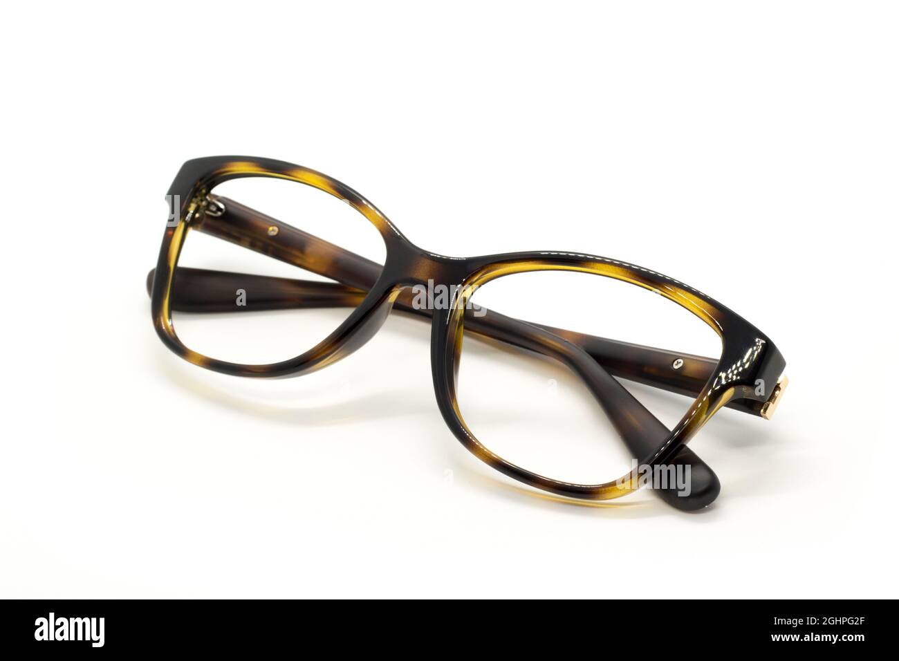 Modern fashionable spectacles isolated on white background, Perfect ...