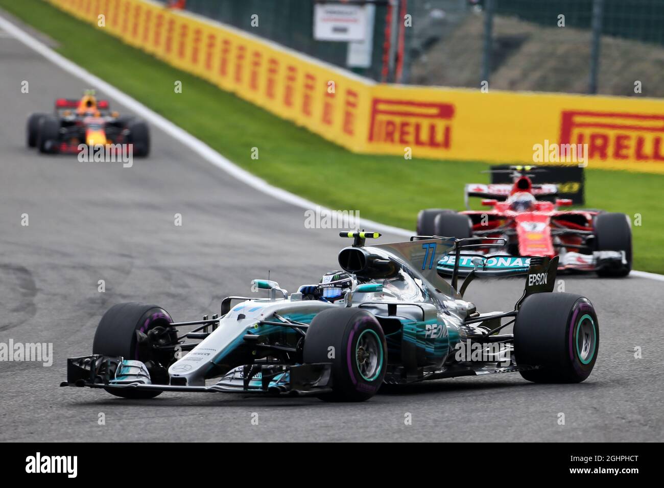 Valtteri Bottas (FIN) Mercedes AMG F1 W08. 27.08.2017. Formula 1 World ...