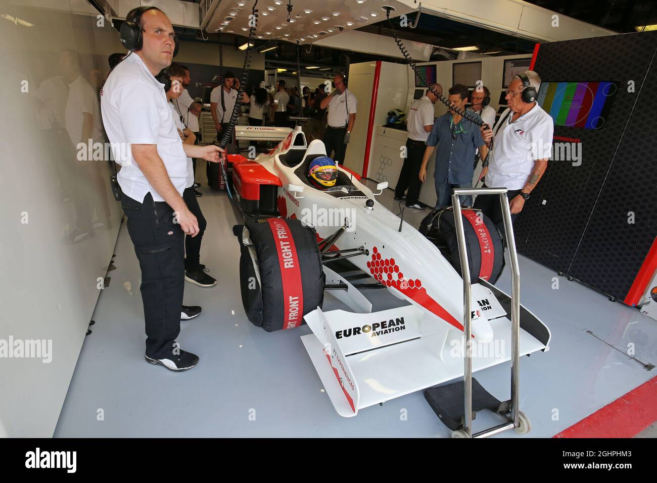 Jacques Villeneuve (CDN) in the Two-Seater F1 Experiences Racing Car ...