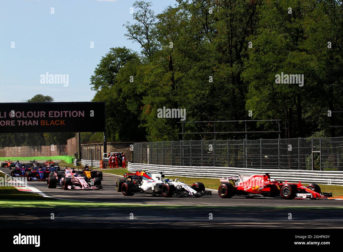 Formula 1 monza start hi-res stock photography and images - Alamy