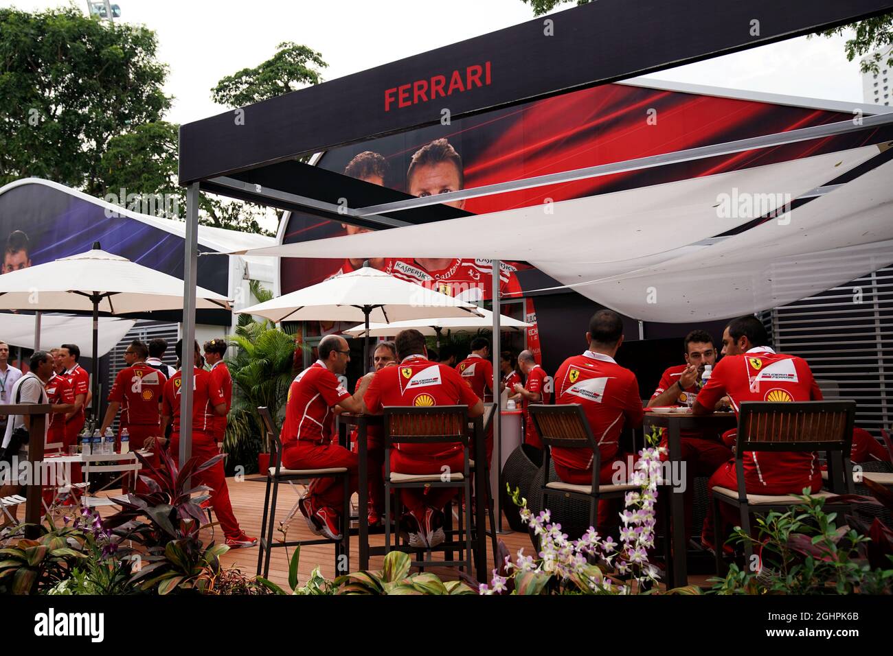 Formula 1 ferrari hospitality hi-res stock photography and images - Alamy