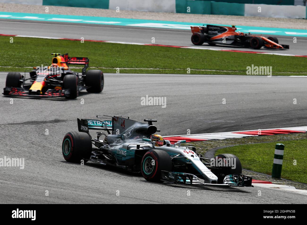 Lewis Hamilton (GBR) Mercedes AMG F1 W08. 01.10.2017. Formula 1 World ...