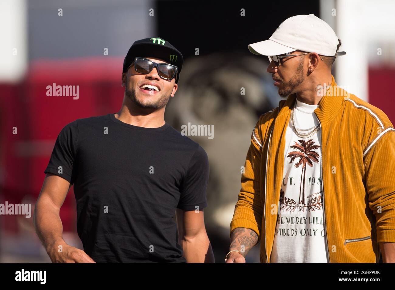 Brother of lewis hamilton hi-res stock photography and images - Alamy