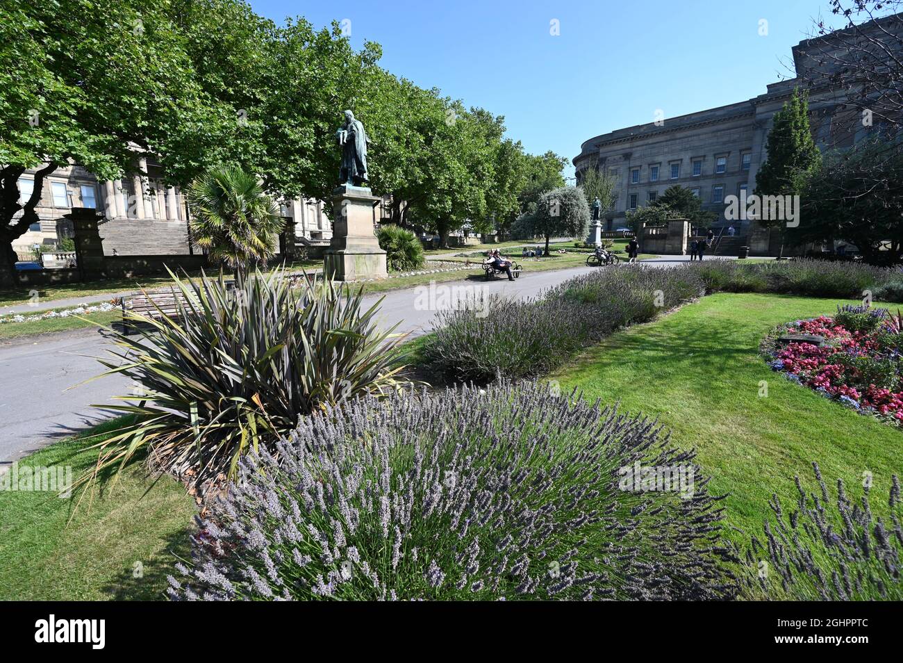 St John's Gardens in Liverpool Stock Photo - Alamy