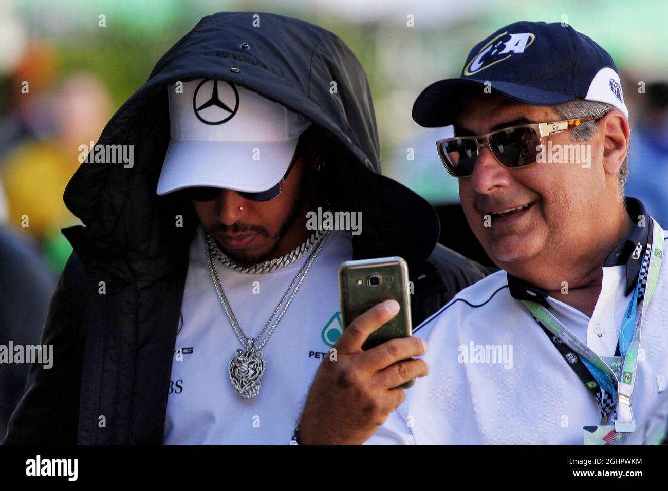 Lewis hamilton 2017 brazil hi-res stock photography and images - Alamy