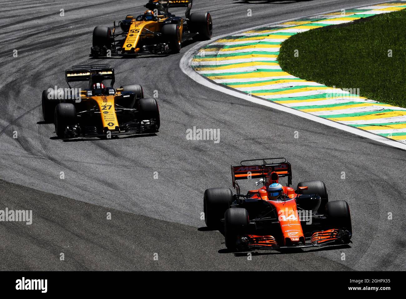 Fernando Alonso (ESP) McLaren MCL32. 12.11.2017. Formula 1 World ...