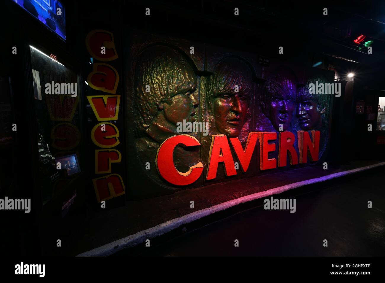 The Inside of The Cavern in Liverpool Stock Photo - Alamy
