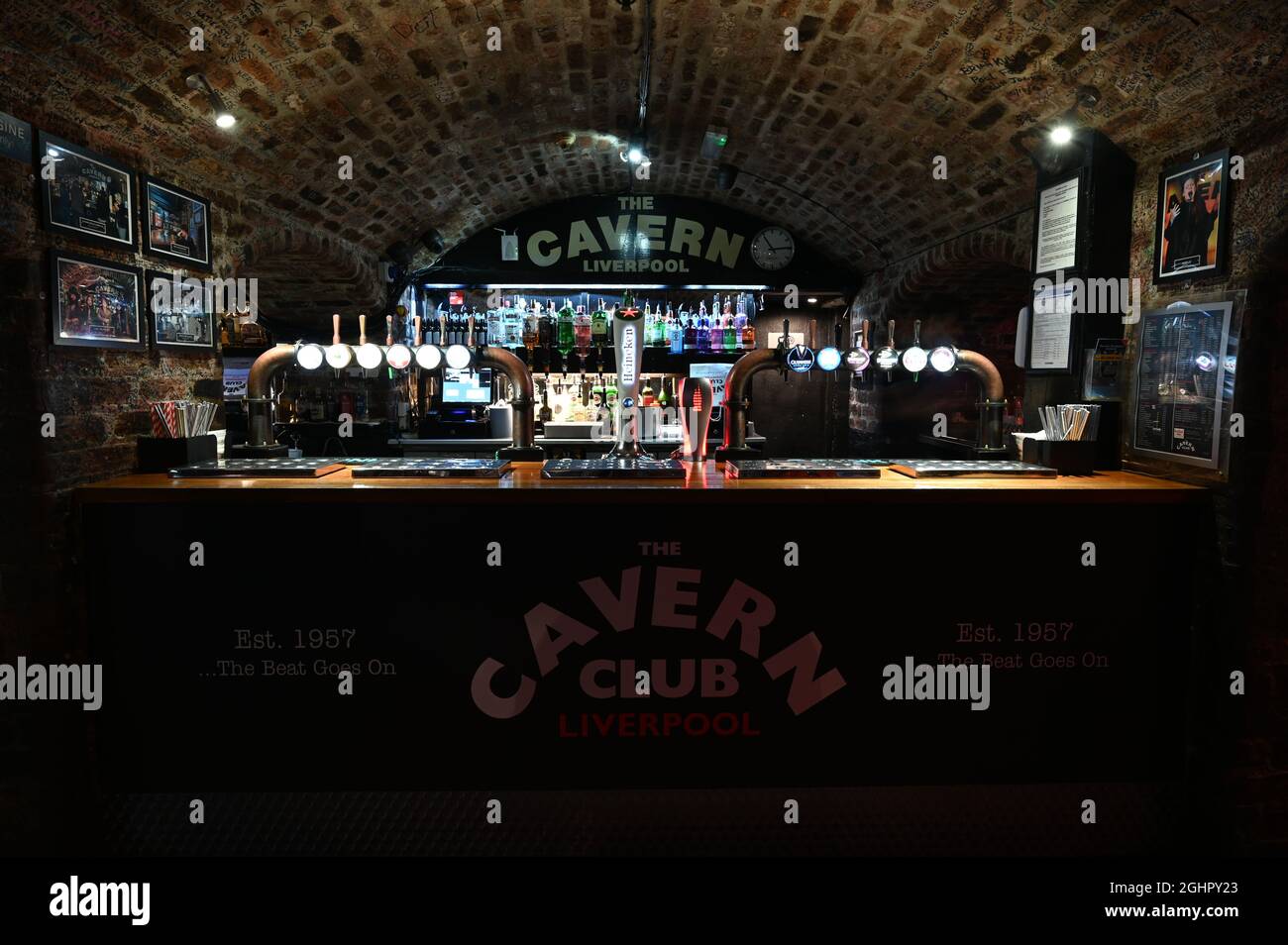 The Inside of The Cavern in Liverpool Stock Photo - Alamy