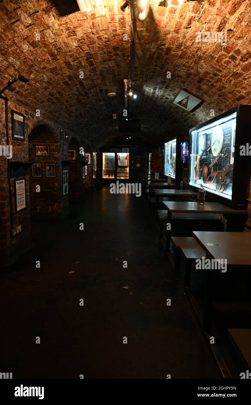 The Inside of The Cavern in Liverpool Stock Photo - Alamy
