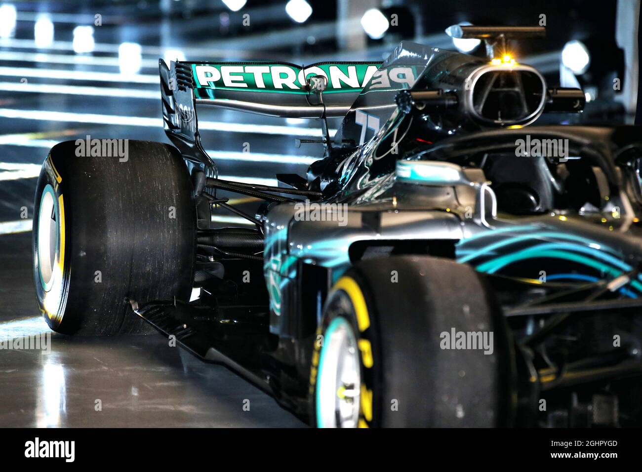 Mercedes AMG F1 W09 detail. 22.02.2018. Mercedes AMG F1 W09 Launch ...