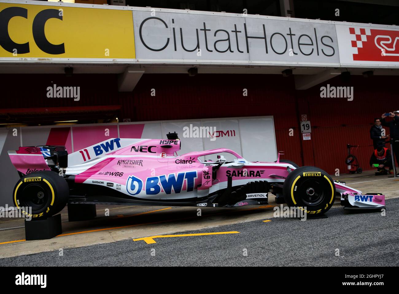 The Sahara Force India F1 VJM11. 26.02.2018. Formula One Testing, Day ...