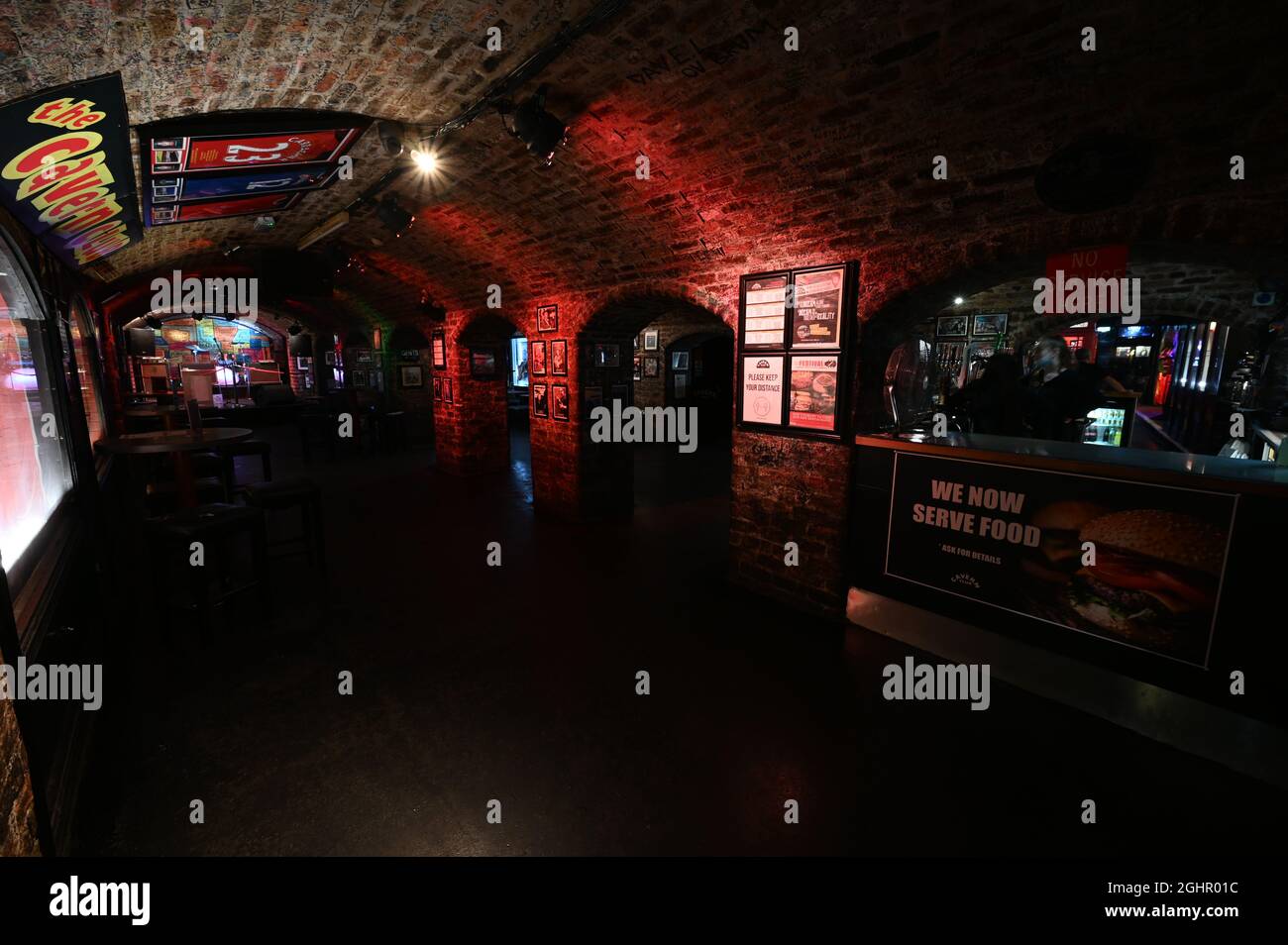 The Inside of The Cavern in Liverpool Stock Photo - Alamy
