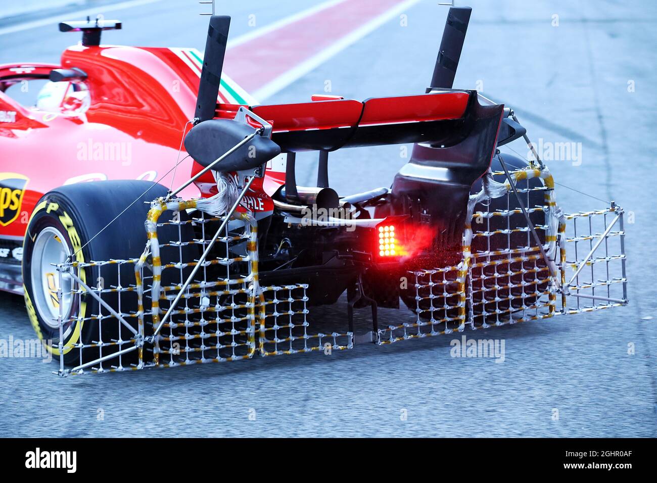 Ferrari sf71h rear wing detail hi-res stock photography and images - Alamy