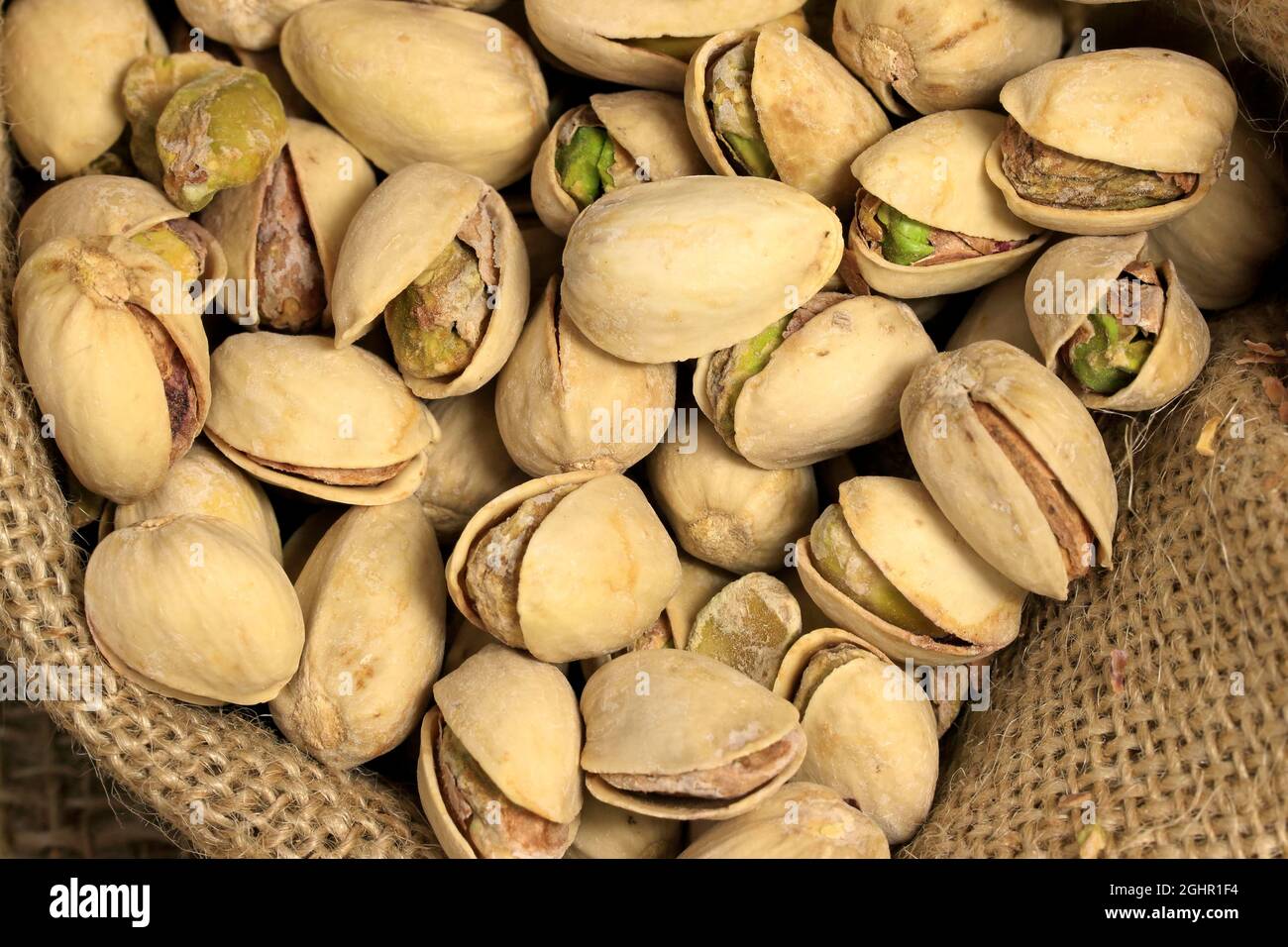 Pistachio (Pistacia vera), fruit, nuts, with shell, unpeeled, Germany ...