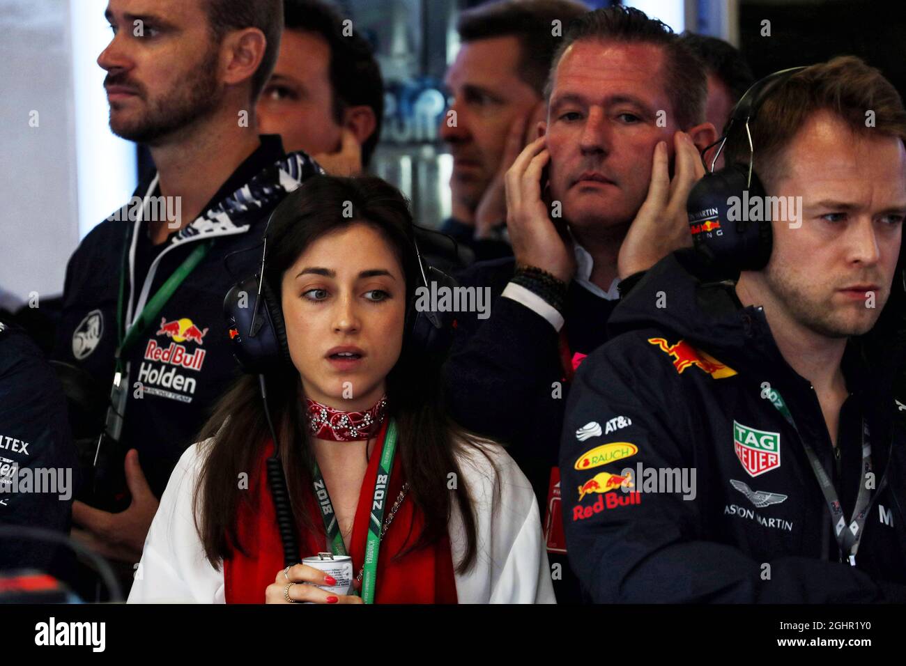 Dilara Sanlik (GER) girlfriend of Max Verstappen (NLD) Red Bull Racing ...