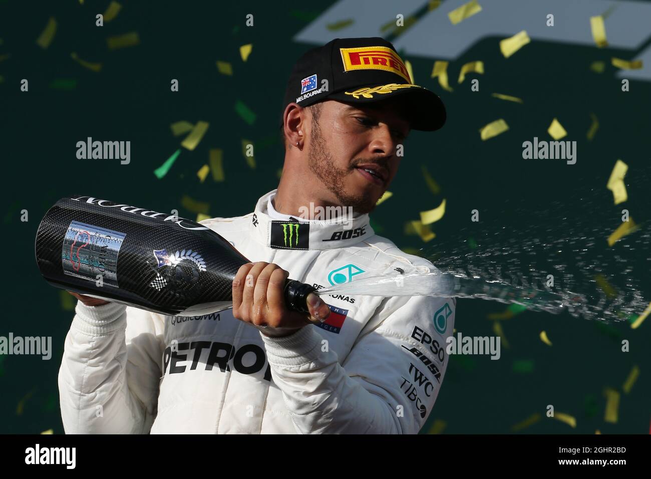 F1 podium australia hi-res stock photography and images - Alamy